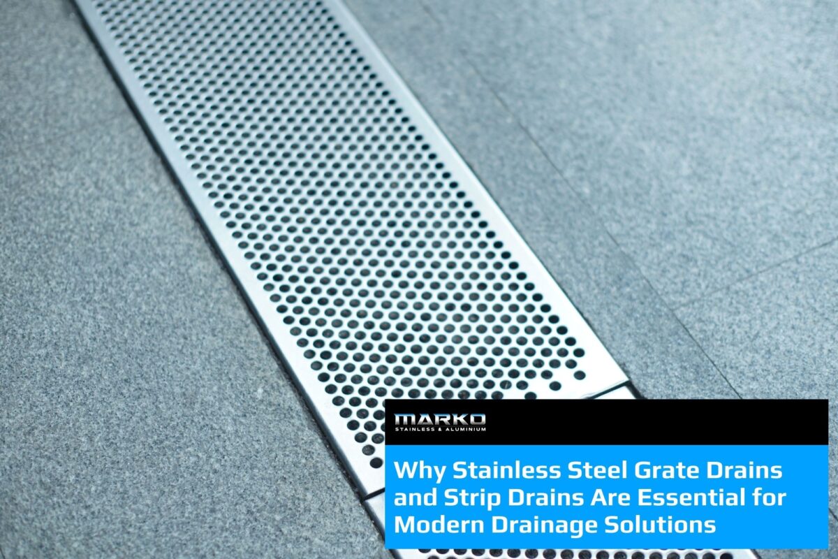 Stainless Steel Grate & Strip Drains for Modern Drainage Solutions ...
