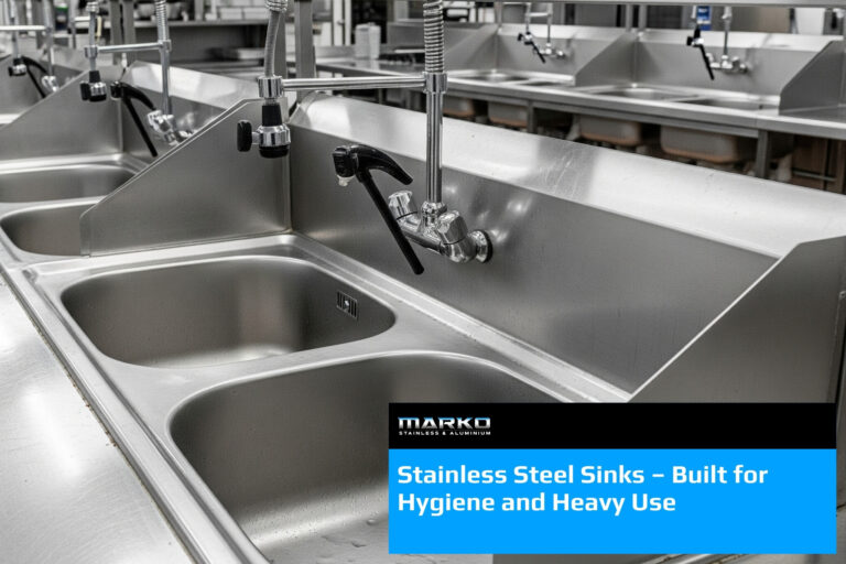 Stainless Steel Sinks | Hygienic & Durable for Schools and Kitchens