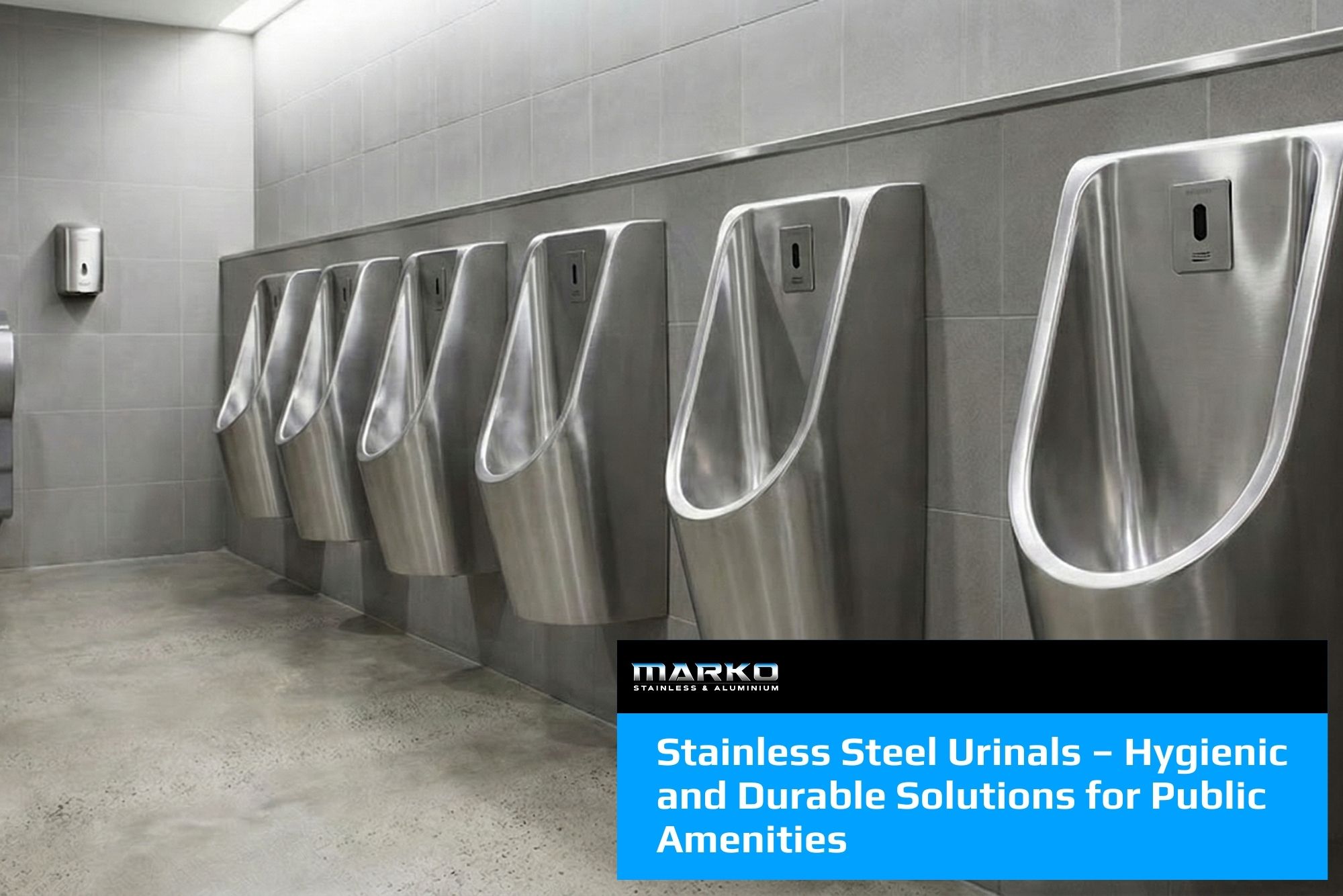 Stainless Steel Urinals | Hygienic & Durable Public Amenity Fixtures